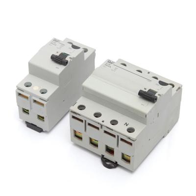 China DCG RCCB 63A 30mA 2P 4P Industrial Circuit Breaker for sale