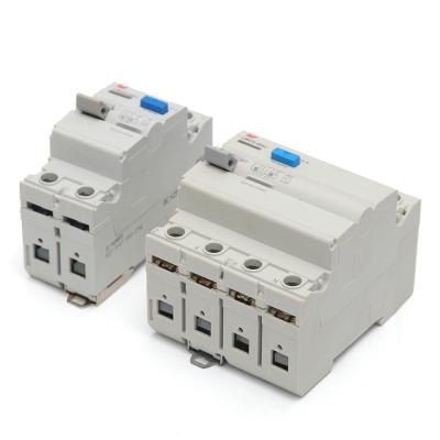 China Hager Type Magnetic 63A 30mA 2P 4P Residual Current Operated Circuit Breaker for sale