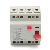 China IEC61008 63A 30mA 2P 4P RCCB Residual Current Circuit Breaker for sale