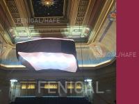 China LED RGBWA Inflatable Lighting Balloon 20x20ft 6x22ft Dia for sale