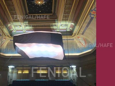 China LED RGBWA Inflatable Lighting Balloon 20x20ft 6x22ft Dia for sale