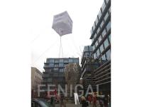 China Diamond LED 1600w Or 2400w Film Lighting Balloons Helium Filled for sale