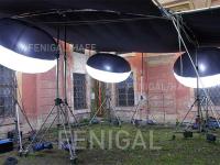 China Heavy Duty Tripod Mount HMI Event Balloon Light 575w 1200w for sale