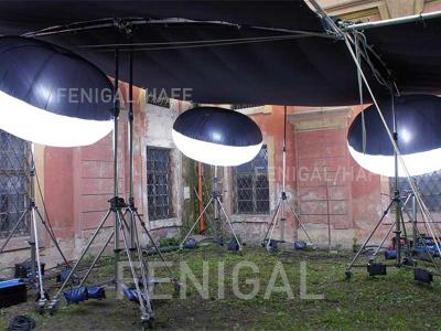 China Heavy Duty Tripod Mount HMI Event Balloon Light 575w 1200w for sale