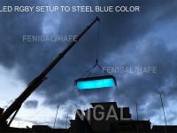 China Rig Mount Crane Hanging Film Lighting Balloons HMI 16K Or LED RGBW for sale