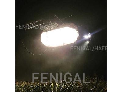 China Tube Hybrid Film Lighting Balloon 6.4k 6400w L5.2m D1.8m for sale