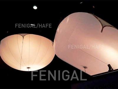 China Ellipse and diamond lighting balloon with Daylight HMI CRI>95 5kW 230V for sale