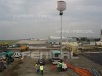 China Illumination Tripod Lighting Balloon Tower 2000w 4000w Metal Halide 130cm for sale