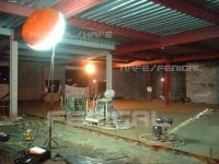 China Tripod lighting balloon LED400w for safety illumination at construction site for sale