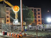 China Tripod lighting balloon LED400w for safety illumination at construction site for sale