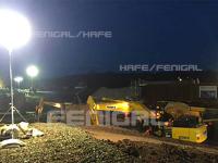 China 360deg. LED1000w lighting balloon for construction site illumination 120v/230v for sale