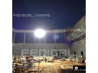 China Film And Construction Illumination Inflatable Lighting Balloon 600w 1000w 2000w 4000w for sale