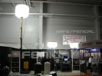 China Glare Free Safety Tripod LED Balloon 360deg Illumination Lighting 230V 400w for sale