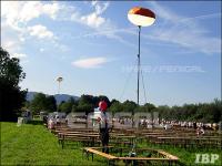 China Construction 2000w Moon Balloon Light For Large Area Illumination for sale