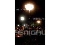 China Glare Free 360 Degree Moon Balloon Lighting For Site Illumination for sale