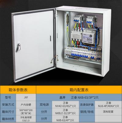 China IP44 Stainless Steel Ielectrical Distribution Box RAL 7035 for sale