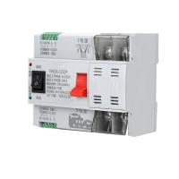 China AC220V Dual Power ATS Automatic Transfer Switch 2P 4P High Current for sale
