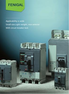 China SM6 Molded Case Circuit Breakers 3P Electric Circuit Breaker Tripping Device for sale