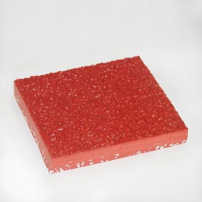 China High Resilience Sandwich System Running Track Mixed Polyurethane Running Track for sale