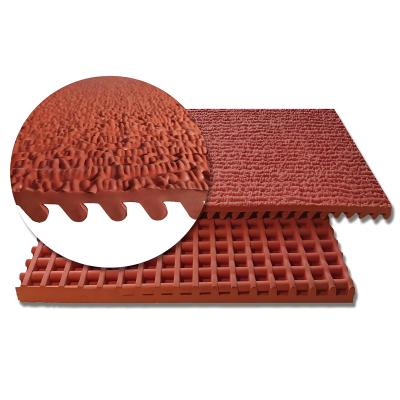 China Custom Sizes Rubber Athletic Track Vulcanized Rubber Race Track for sale