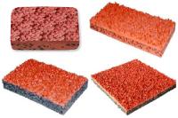 China Eco Friendly Polyurethane Running Track Recycled Rubber Athletic Track for sale
