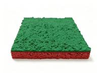 China Recycled Composite Running Track Wear Resistant Jogging Track 10mm - 13mm for sale