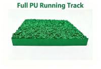China Ultimate Resilience PU Running Track Green Polyurethane Sports Surfaces for sale