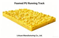 China Foamed Full PU Running Track 13mm 15mm Athletic Running Track For Athlete Protection for sale