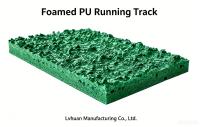 China Eco Synthetic Running Track Low VOC Running Track System Green For LEED Schools for sale