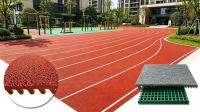 China 6mm - 10mm Rubber Running Track Multi Purpose EPDM Jogging Track for sale