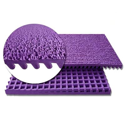 China Purple Indoor Running Track 6mm - 10mm Training Track For Sports Halls for sale