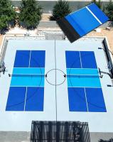 China Asphalt Base Acrylic Hard Court System 0.8mm - 1.0mm Sports Court Surfaces for sale