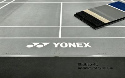 China Elastic Cushioned Acrylic Surface 3mm - 5mm Acrylic Court Surface For Tight Deadlines for sale