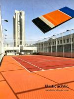 China 4mm - 8mm EPDM Surface UV Resistant Sports Court Surface For Desert, Tropical, And High Altitude Regions for sale