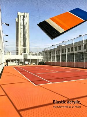 China 4mm - 8mm EPDM Surface UV Resistant Sports Court Surface For Desert, Tropical, And High Altitude Regions for sale