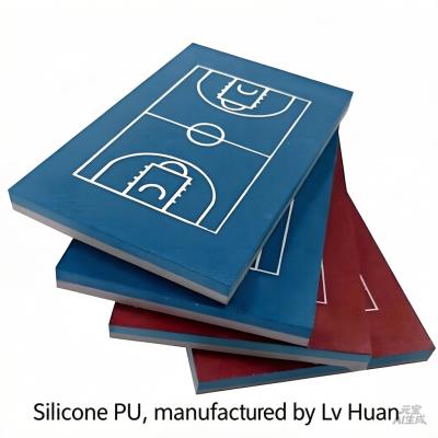 China Versatile PU Sports Flooring UV Resistant Sports Court Flooring For Community Parks, Housing Estates for sale