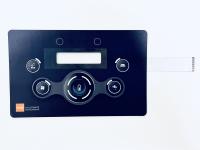 China High Effective LED Membrane Switch Flexible Membrane Switch Industrial With 3M Rear Adhesive for sale
