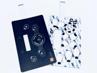 China High Effective LED Membrane Switch Flexible Membrane Switch Industrial With 3M Rear Adhesive for sale