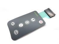China 0.8mm-1.5mm Thickness Membrane Touch Switch Durable With 2.54MM Pitch Female Connector for sale