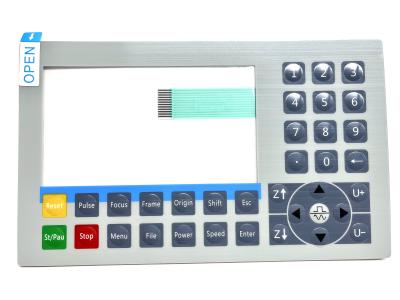 China Chemicals Resistant Flexible Membrane Keypad Membrane Touch Panel Foil Inkjet Printing for sale