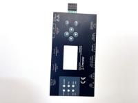 China Customized Tactile Membrane Switch Micro 6 Layers With Gold Plated Metal Domes for sale