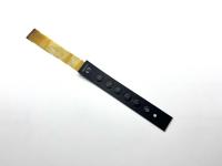 China Texture Coating 1x3 FPC Membrane Switch Chemicals Resistant With Perimeter Emboss All Keys for sale