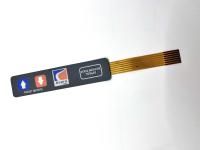 China Surface Mounted Custom Membrane Switches Water Resistant Membrane Switch And Panel for sale