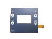 China UV Resistant Waterproof Membrane Switch High Flexibility 1.0MM Pitch For Outdoor Controller for sale