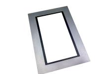 China Dustproof Custom Graphic Overlay Chemical Resistant With 3M Adhesive LCD Window for sale