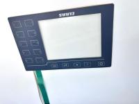 China 3 Keys LED Medical Membrane Switch Long Lifespan 1.0MM Pitch With Nicomatic Connector for sale