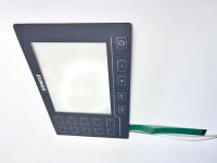 China 3 Keys LED Medical Membrane Switch Long Lifespan 1.0MM Pitch With Nicomatic Connector for sale