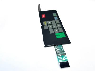 China Radio Device Industrial Membrane Switch Custom Keypad Membrane User Friendly for sale
