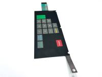 China Radio Device Industrial Membrane Switch Custom Keypad Membrane User Friendly for sale