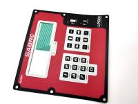 China Dustproof Standard Membrane Switch Long Lifespan 1.0MM Thickness For CNC Machine for sale